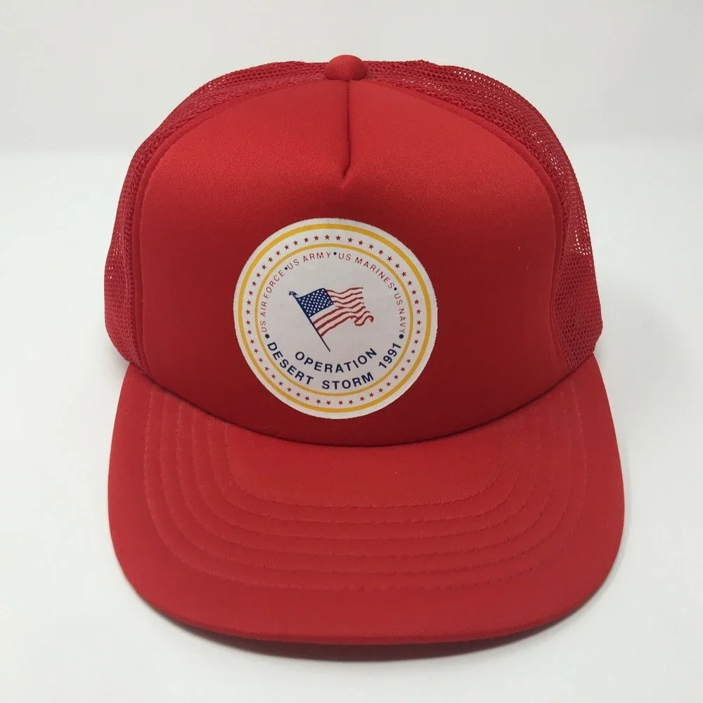 H3 Headwear | Accessories | Vintage 991 Operation Desert Storm Trucker ...